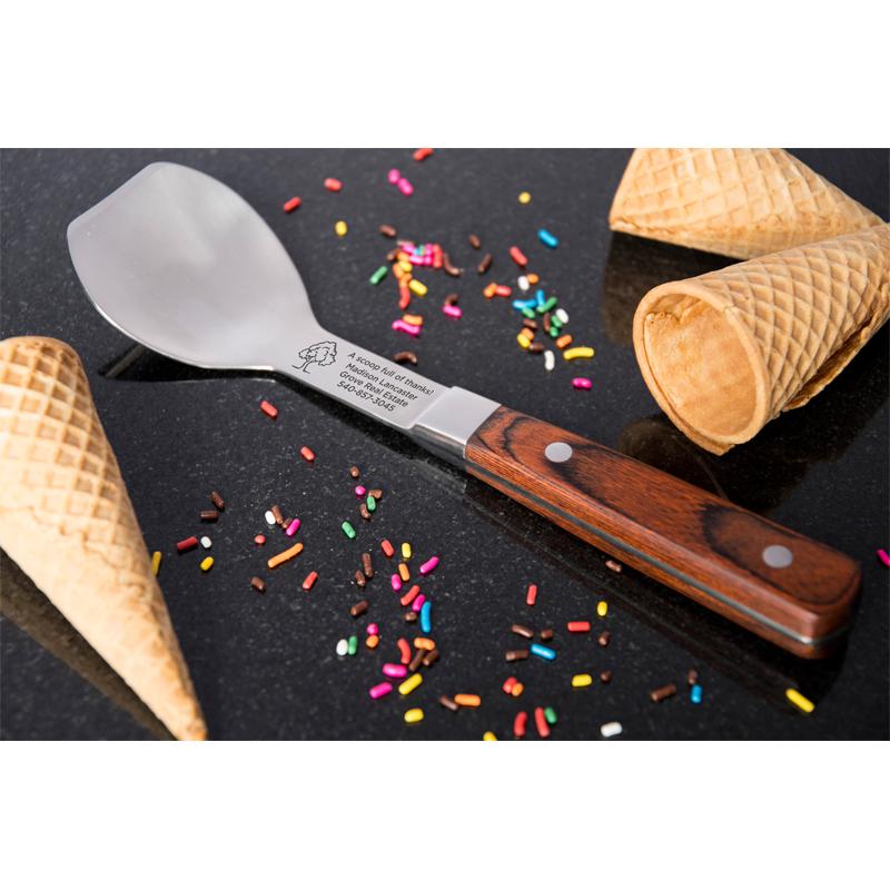 Ice Cream Paddle - Rosewood Handle | LifeLong Gifts